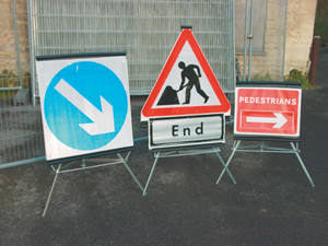 Folding Traffic Signs